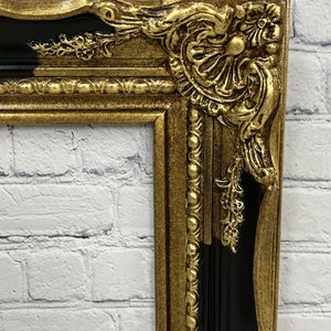 Classic Colonial Style Wood Picture Frame, Gold Leaf Frame, Gesso Frame ...