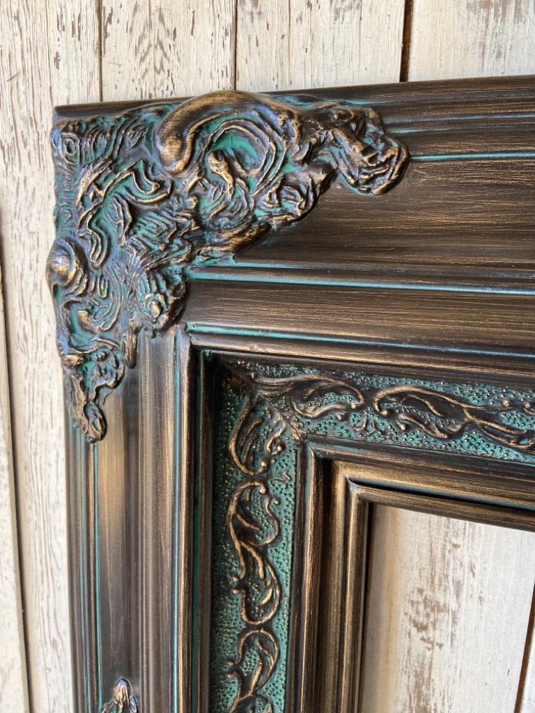 Baroque Colonial Style Frame, Antique Gold, Wedding Frame,ornate Wood ...