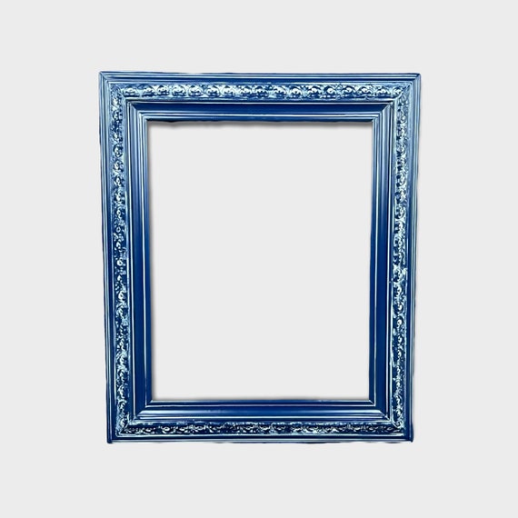 Blue Antique Picture Frames