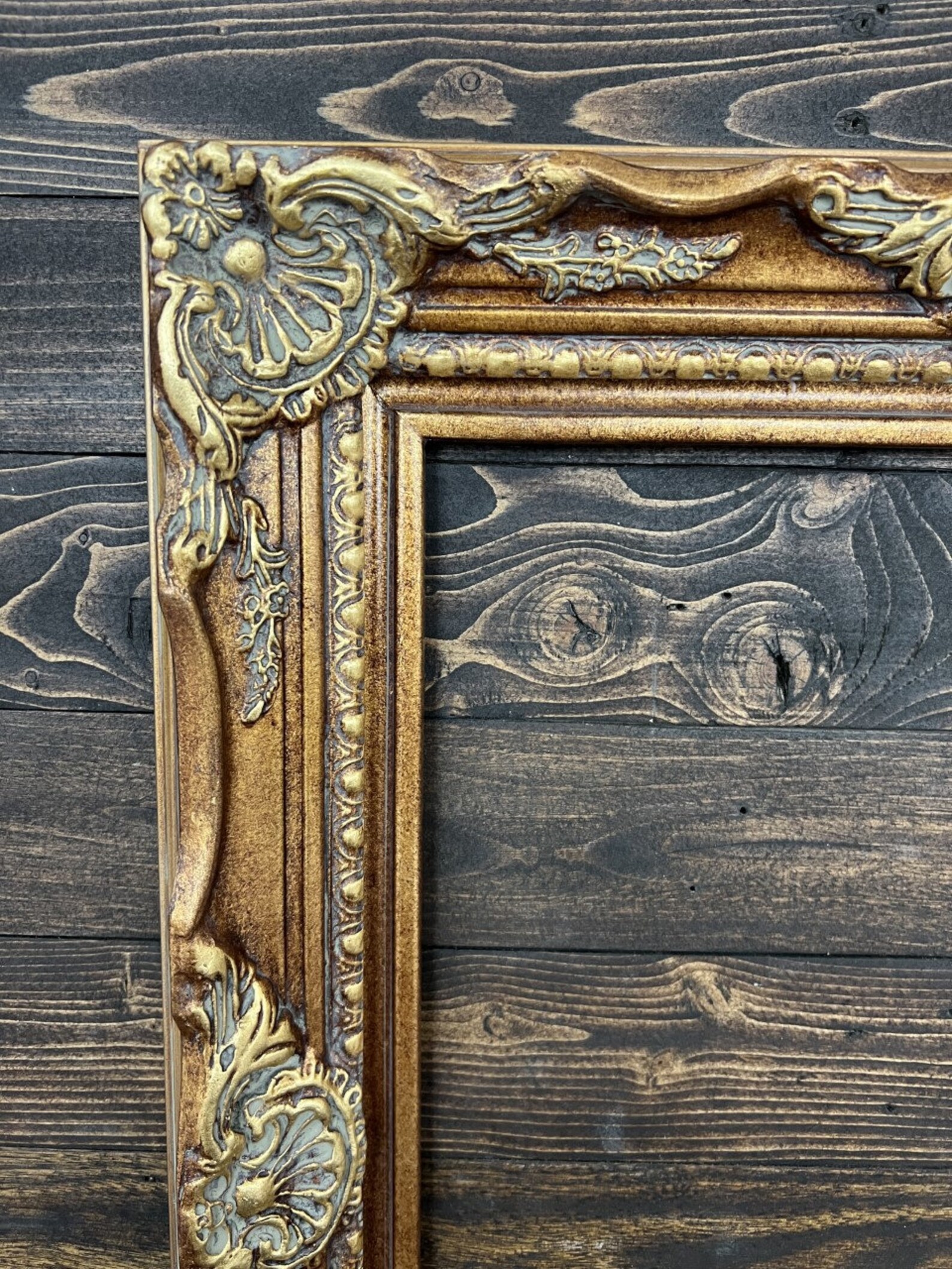 Classic Colonial Style Wood Picture Frame Canvas - Etsy