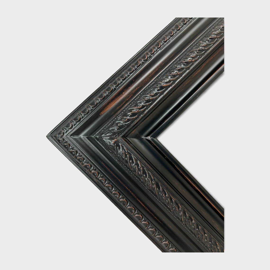 Distressed Black Picture Frame Vintage Picture Frame Antique - Etsy