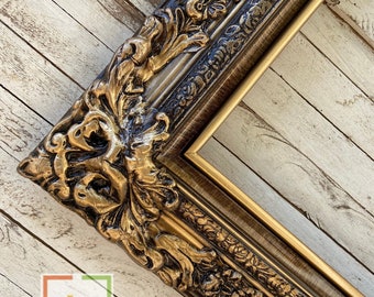 Ornate Gold Frame | Etsy