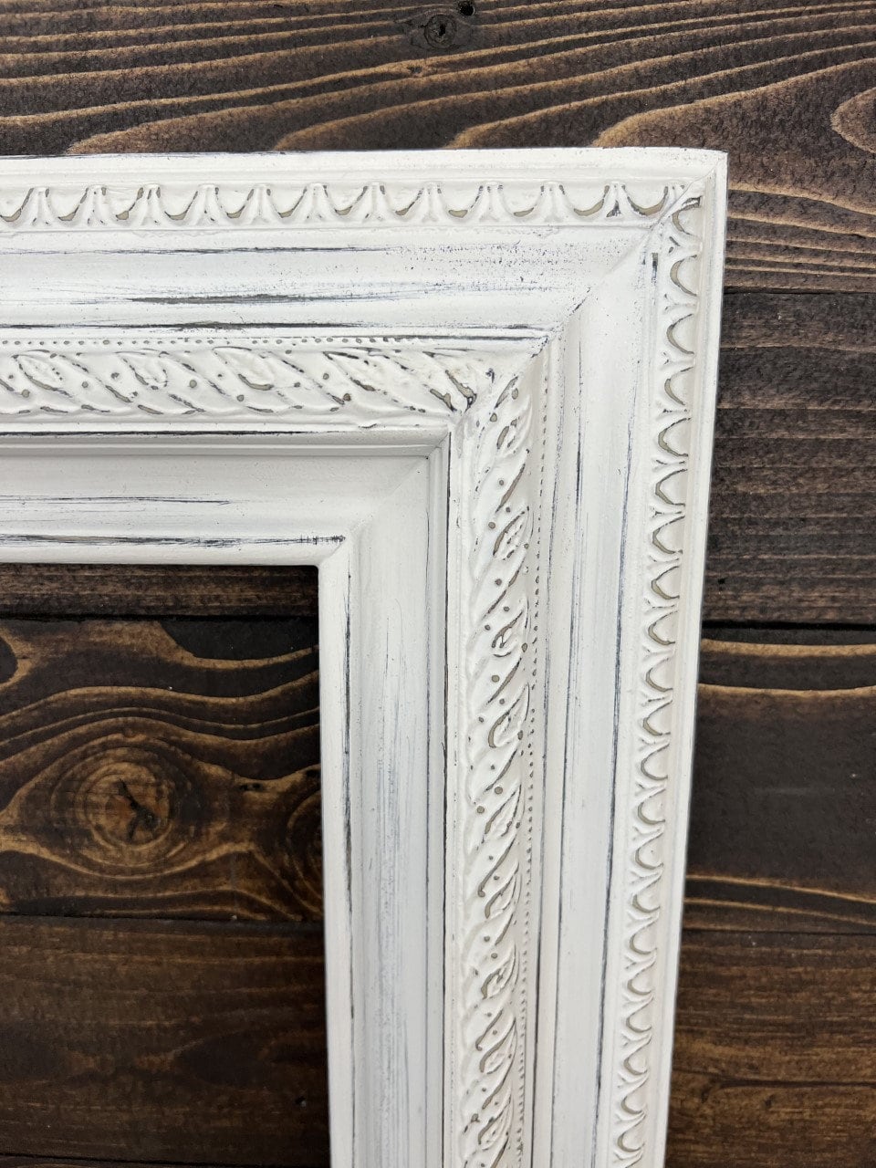 Distressed White Picture Frame Vintage Picture Frame Antique - Etsy