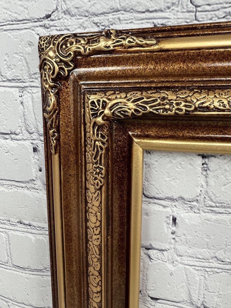 Traditional Compo Ornate Wood Frame Wood Picture Frame - Etsy