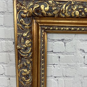 Colonial Style Frame, Gold Leaf, Canvas Frame, Antique Frame,oil ...