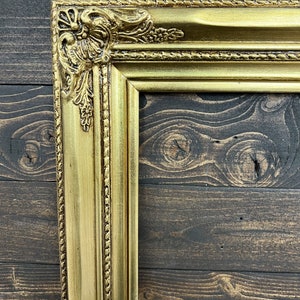 Classic Colonial Narrow Version Ornate Wood Picture Frame - Etsy