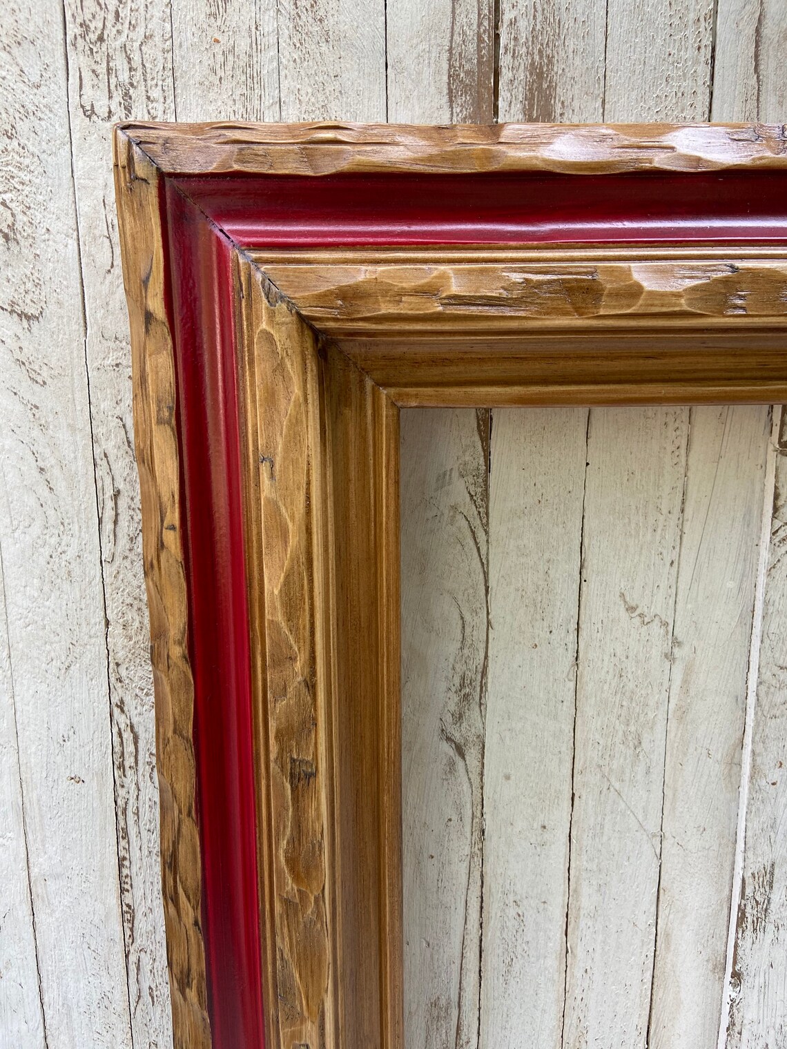Western Style Picture Frame Wood Rustic Frame Rustic Decor | Etsy
