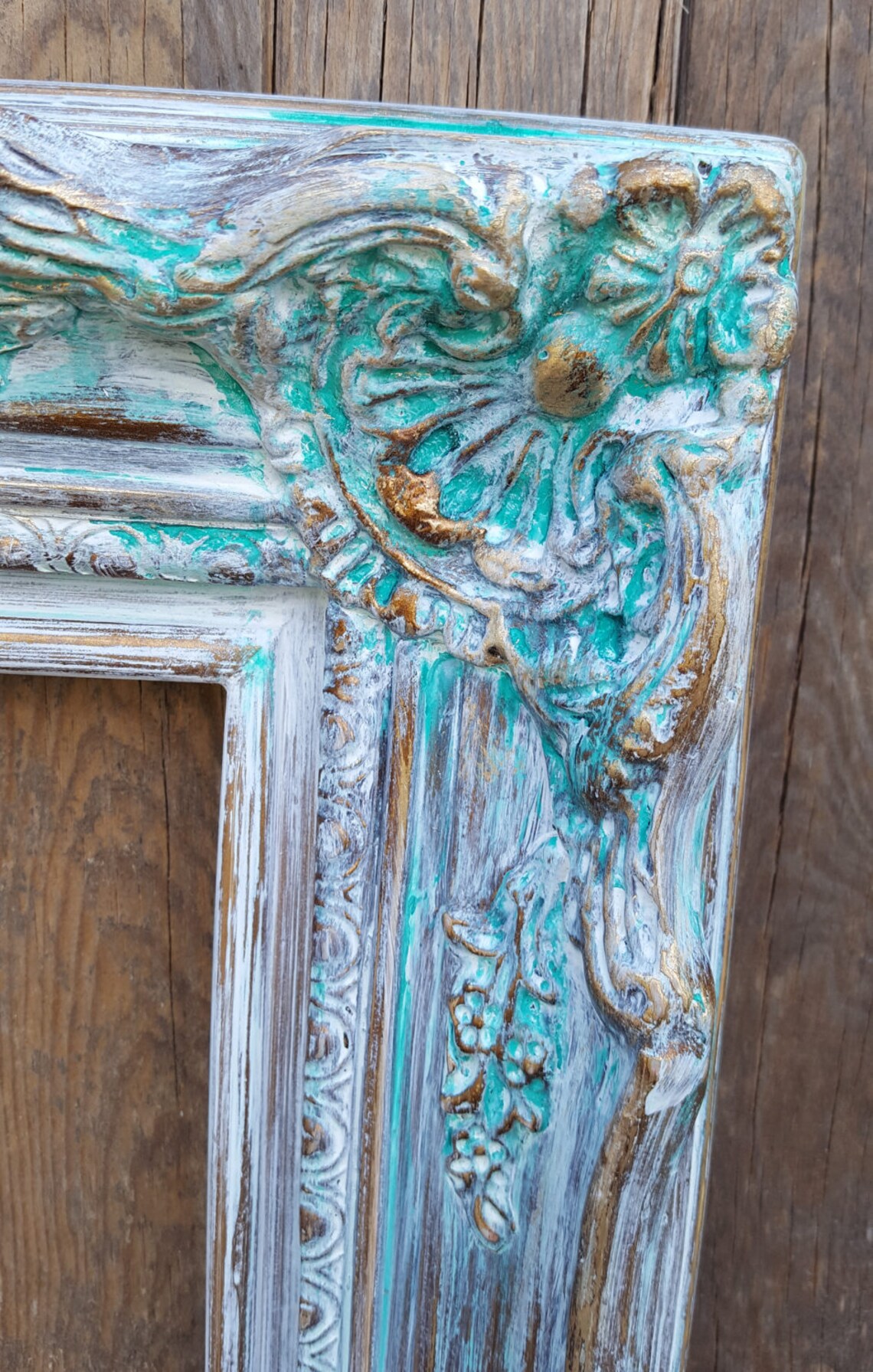 Colonial Shabby Chic Style Frame White Wash Wedding Frame - Etsy