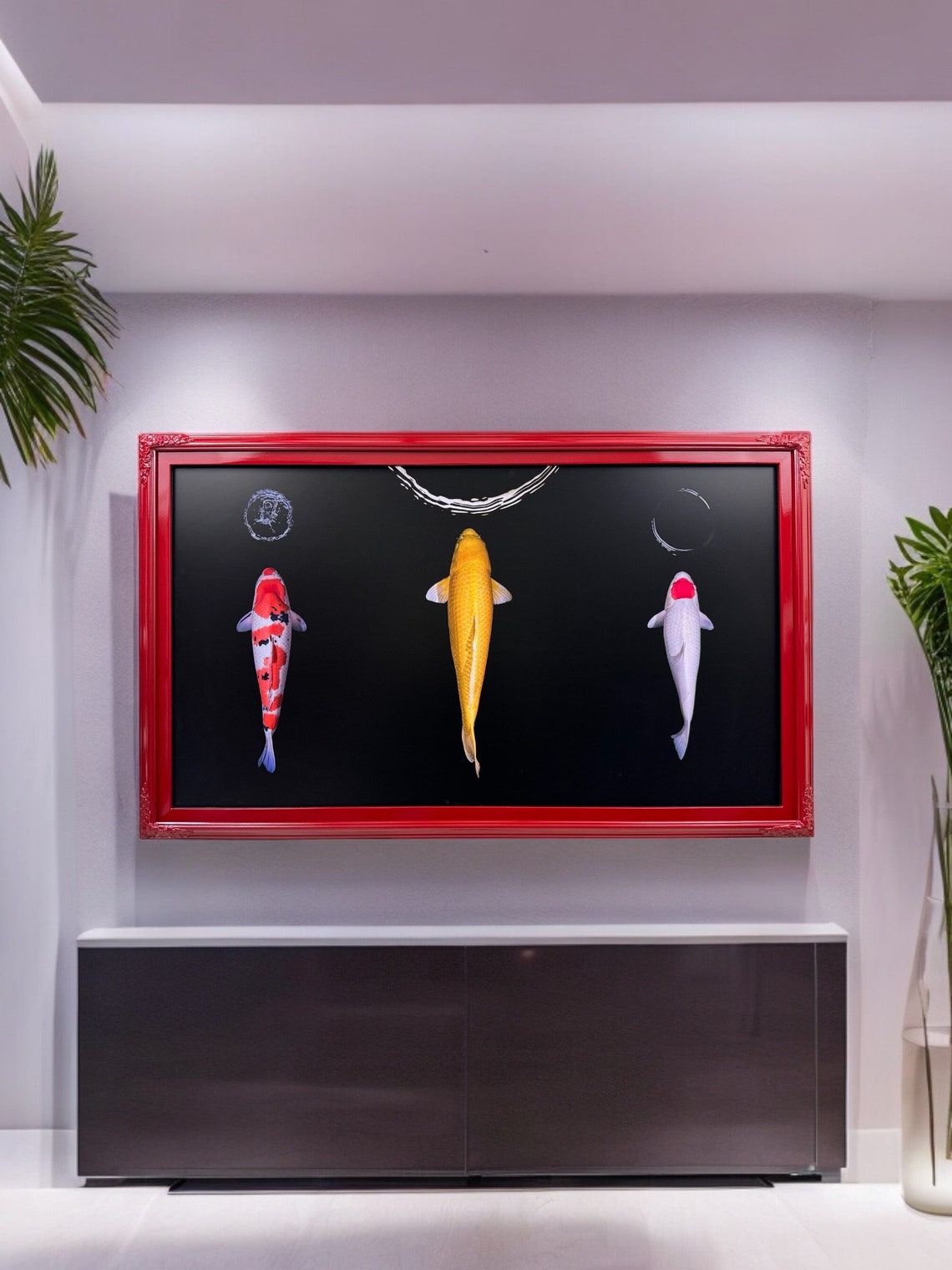 65 & 75 Inch Ornate Frame for Samsung the Frame TV and Frame Pro TV ...