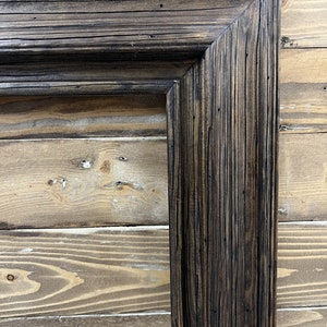 Western Style Picture Frame, Wood Rustic Frame, Rustic Decor, Custom ...