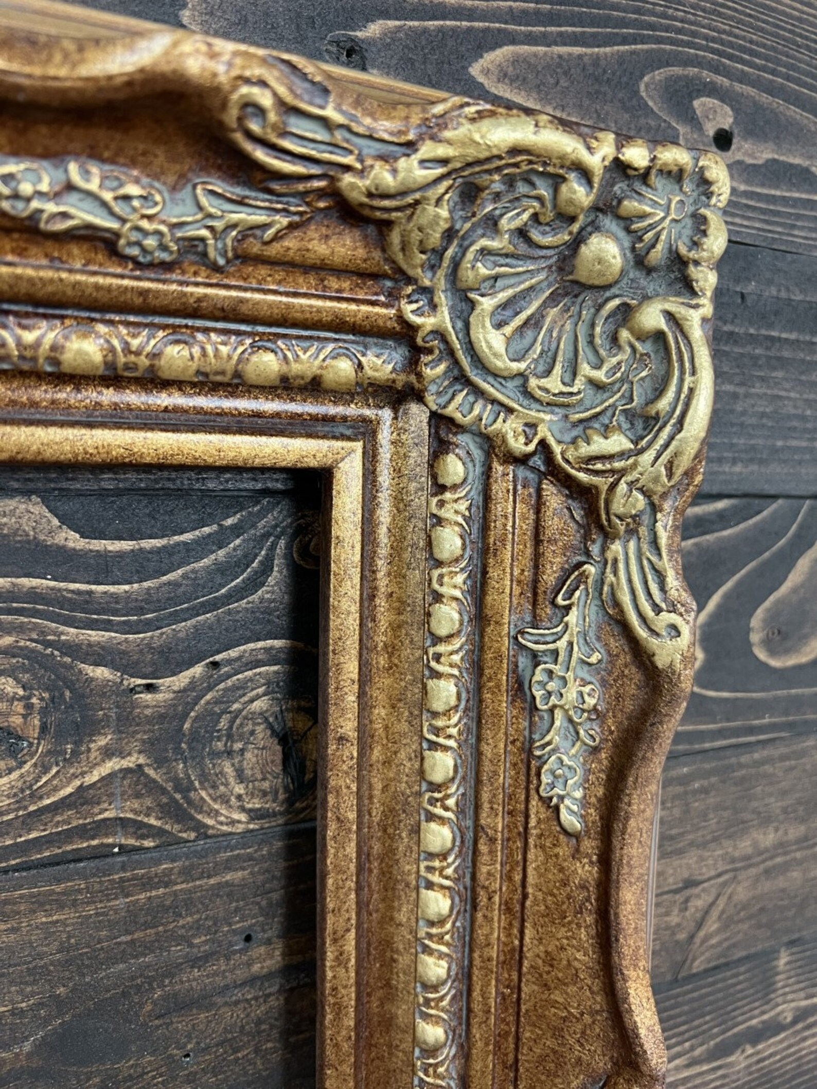 Classic Colonial Style Wood Picture Frame Canvas - Etsy