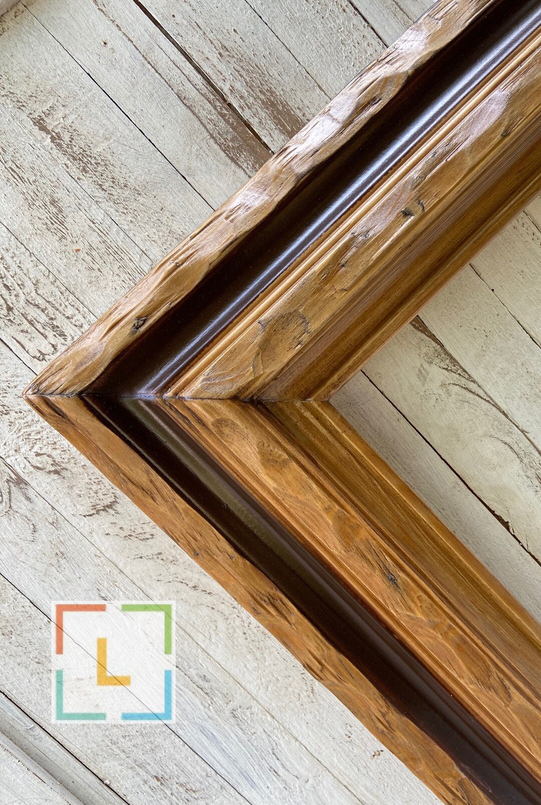 Western Style Picture Frame Wood Rustic Frame Rustic Decor - Etsy