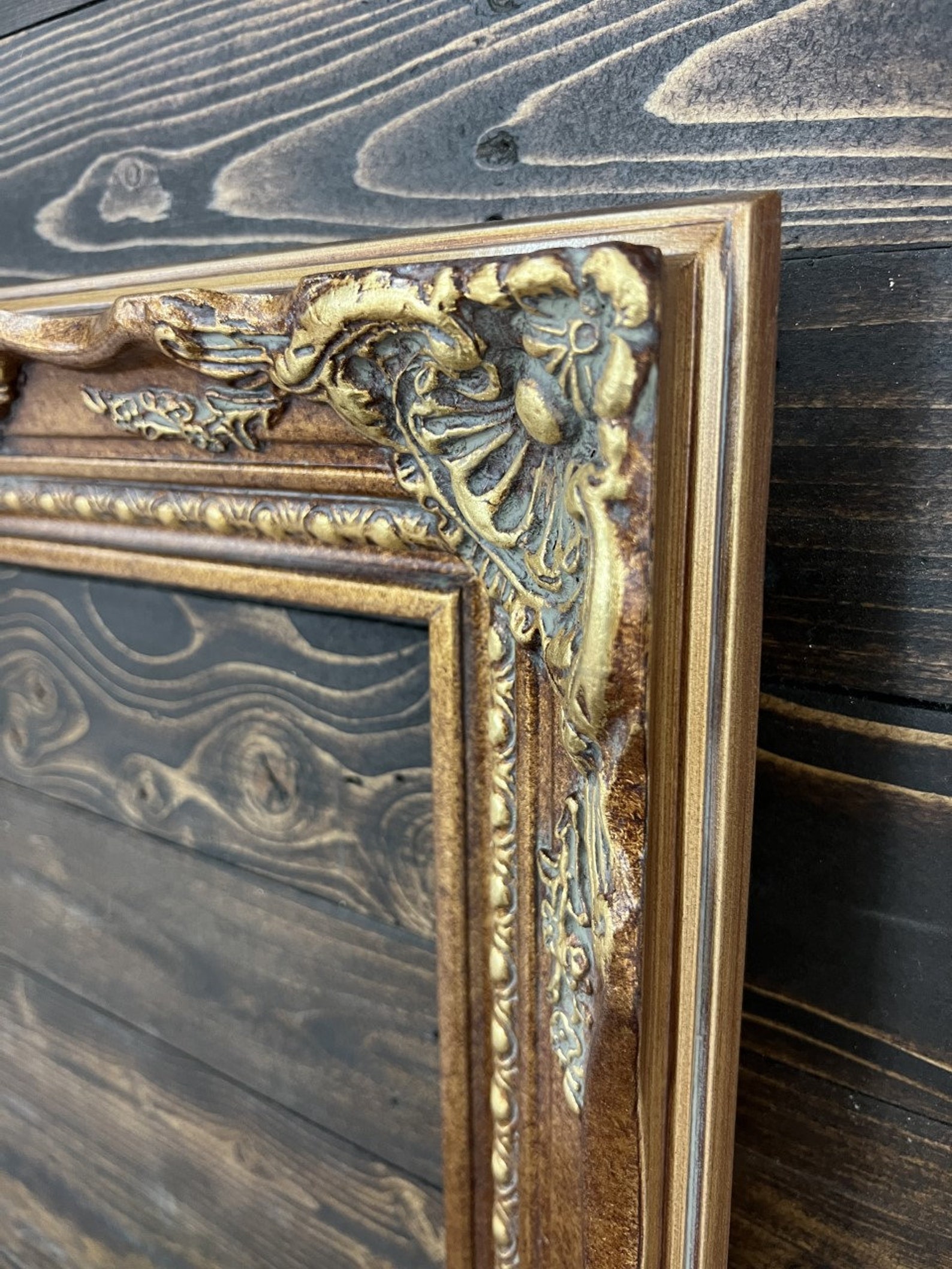 Classic Colonial Style Wood Picture Frame Canvas - Etsy