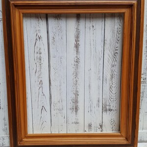 Western style picture frame wood rustic frame rustic decor | Etsy