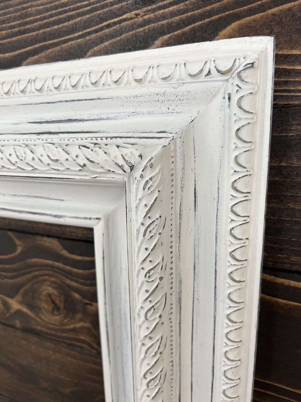 Distressed White Picture Frame Vintage Picture Frame Antique - Etsy