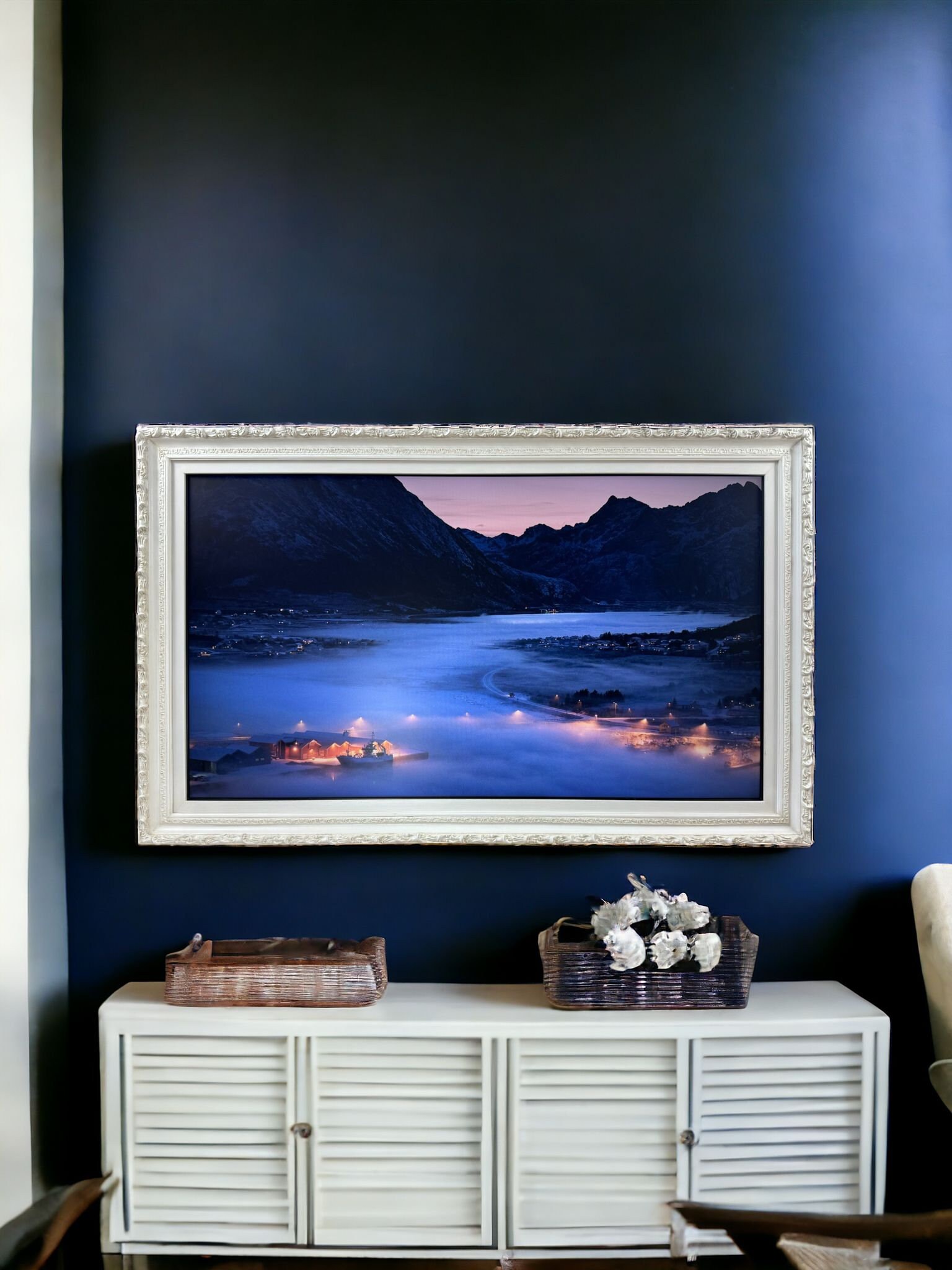 55 & 65 Inch Ornate Frame for Samsung the Frame TV and Frame Pro TV ...