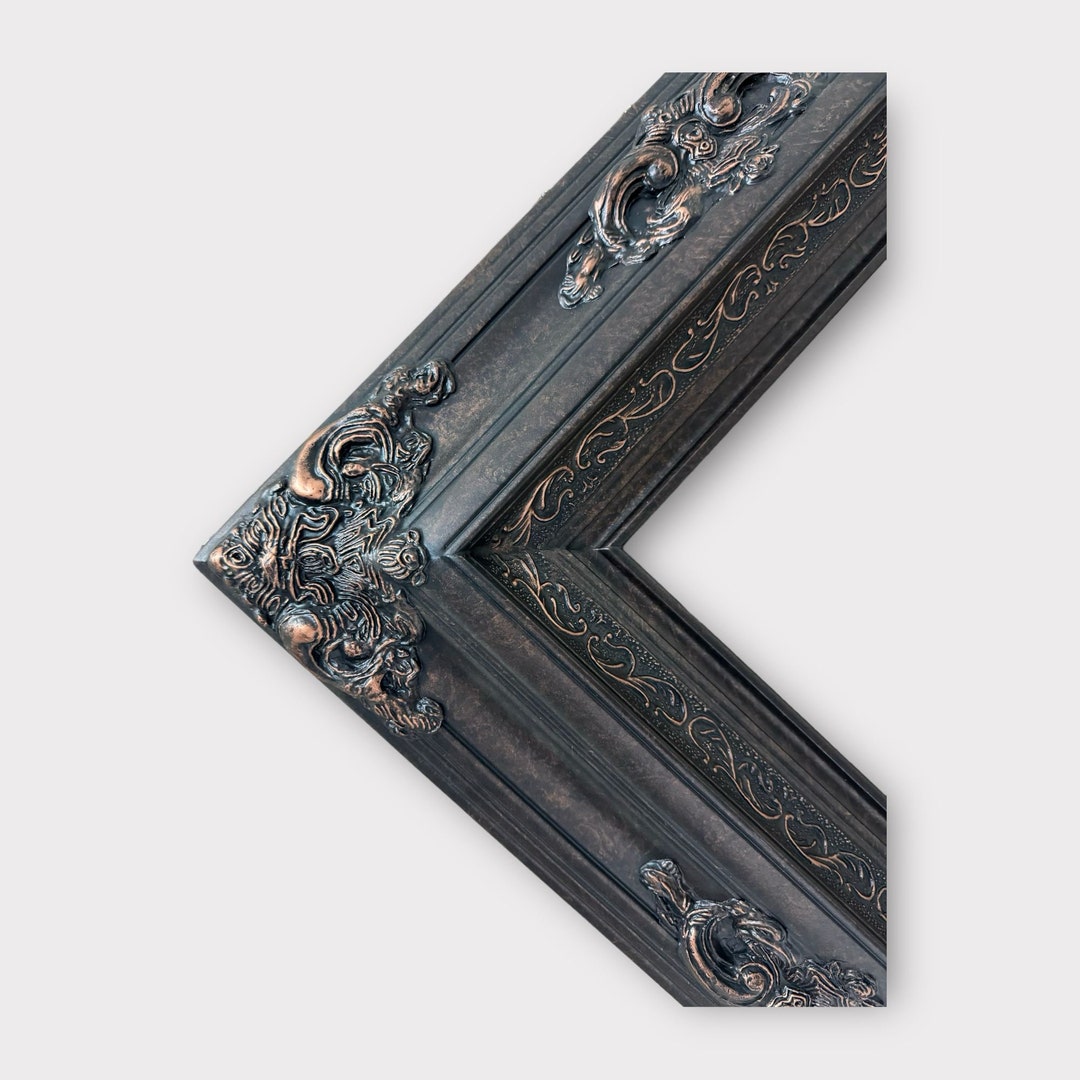 Baroque Victorian Style Frame, ROSE COPPER, Photo Frame,canvas Frame ...