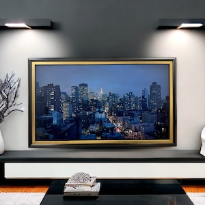 65 & 75 Inch Contemporary Frame for Samsung the Frame TV and Frame Pro ...