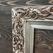 Victorian Style Wood Picture Frame SILVER LEAF Canvas Frame - Etsy