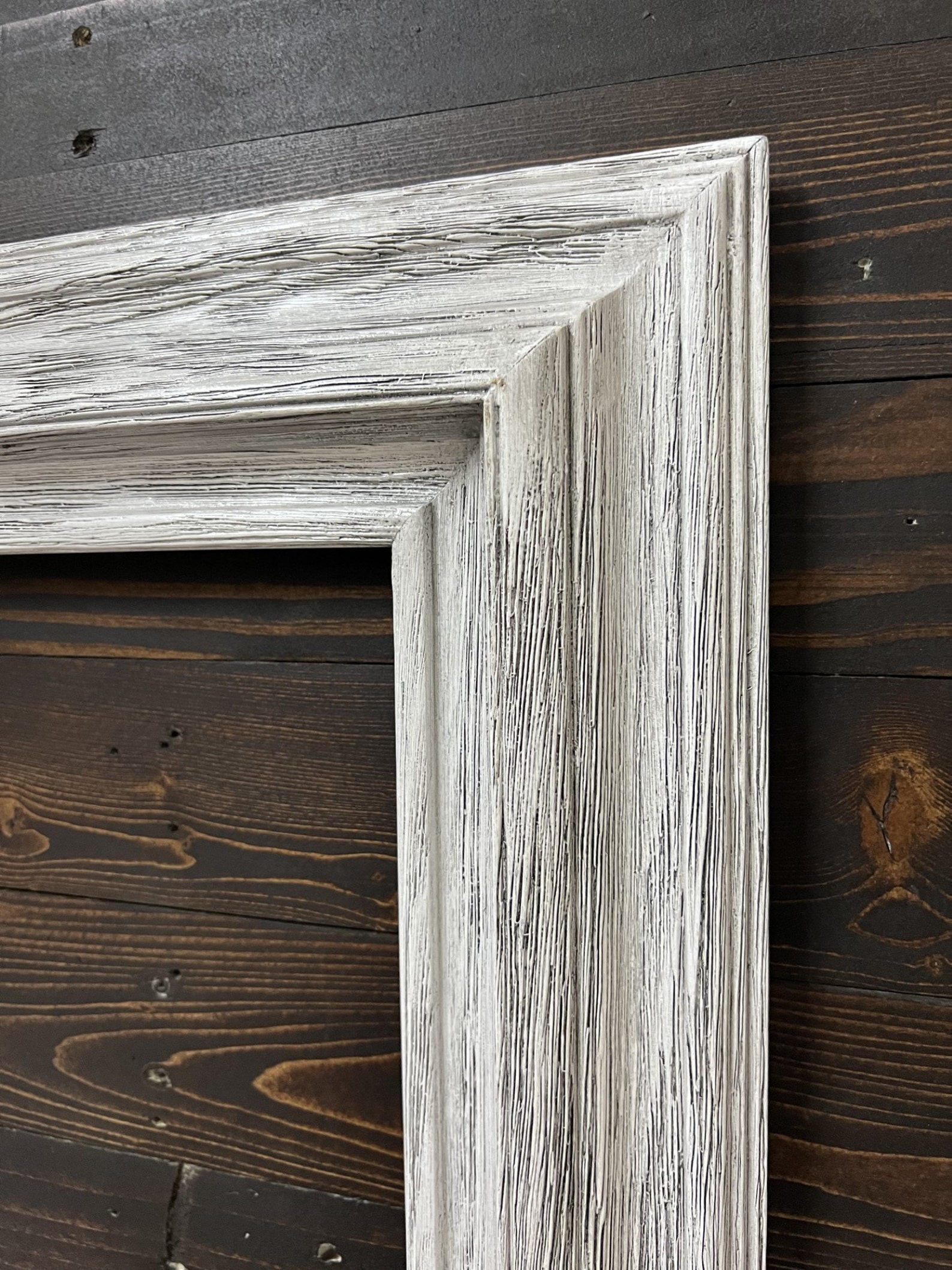 Western Style Picture Frame, Wood Rustic Frame, Rustic Decor, Custom ...