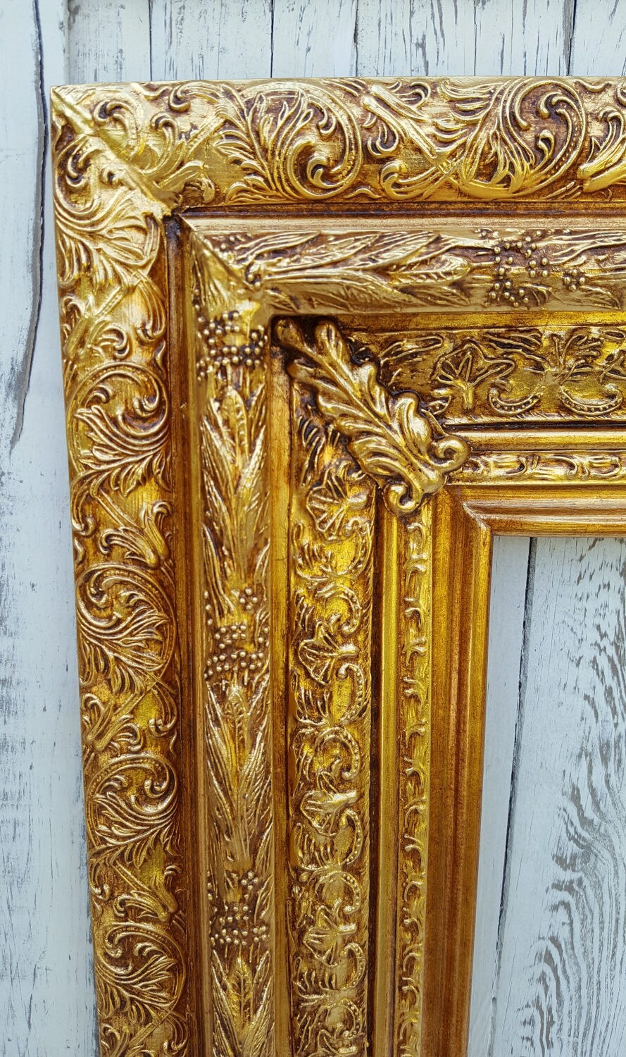 Baroque Colonial Style Frame, Antique Bronze,canvas Frame, Photo Frame ...