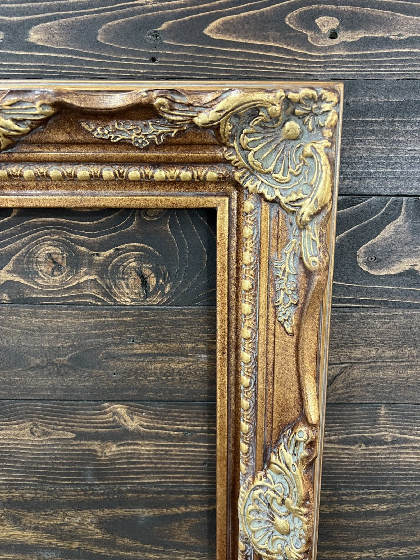 Classic Colonial Style Wood Picture Frame Canvas - Etsy