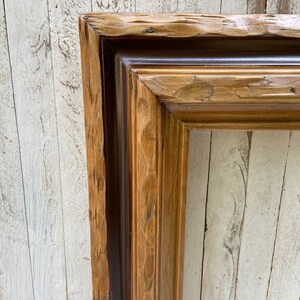 Western Style Picture Frame Wood Rustic Frame Rustic Decor - Etsy