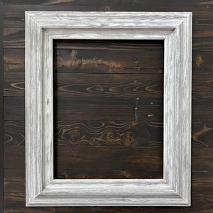 Western Style Picture Frame, Wood Rustic Frame, Rustic Decor, Custom ...