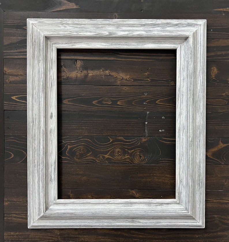 Western Style Picture Frame, Wood Rustic Frame, Rustic Decor, Custom ...