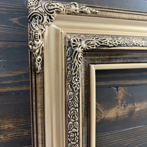 Traditional Compo Ornate Wood Frame, Vintage Gold, Wood Picture Frame ...
