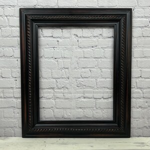 Vintage Black Picture Frame, Vintage Picture Frame, Antique Style Frame ...