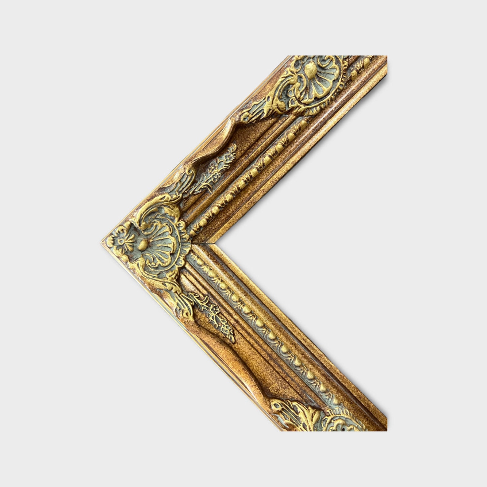 Classic Colonial Style Wood Picture Frame, Canvas Frame,bronze, Ornate ...