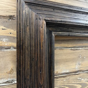 Western Style Picture Frame, Wood Rustic Frame, Rustic Decor, Custom ...