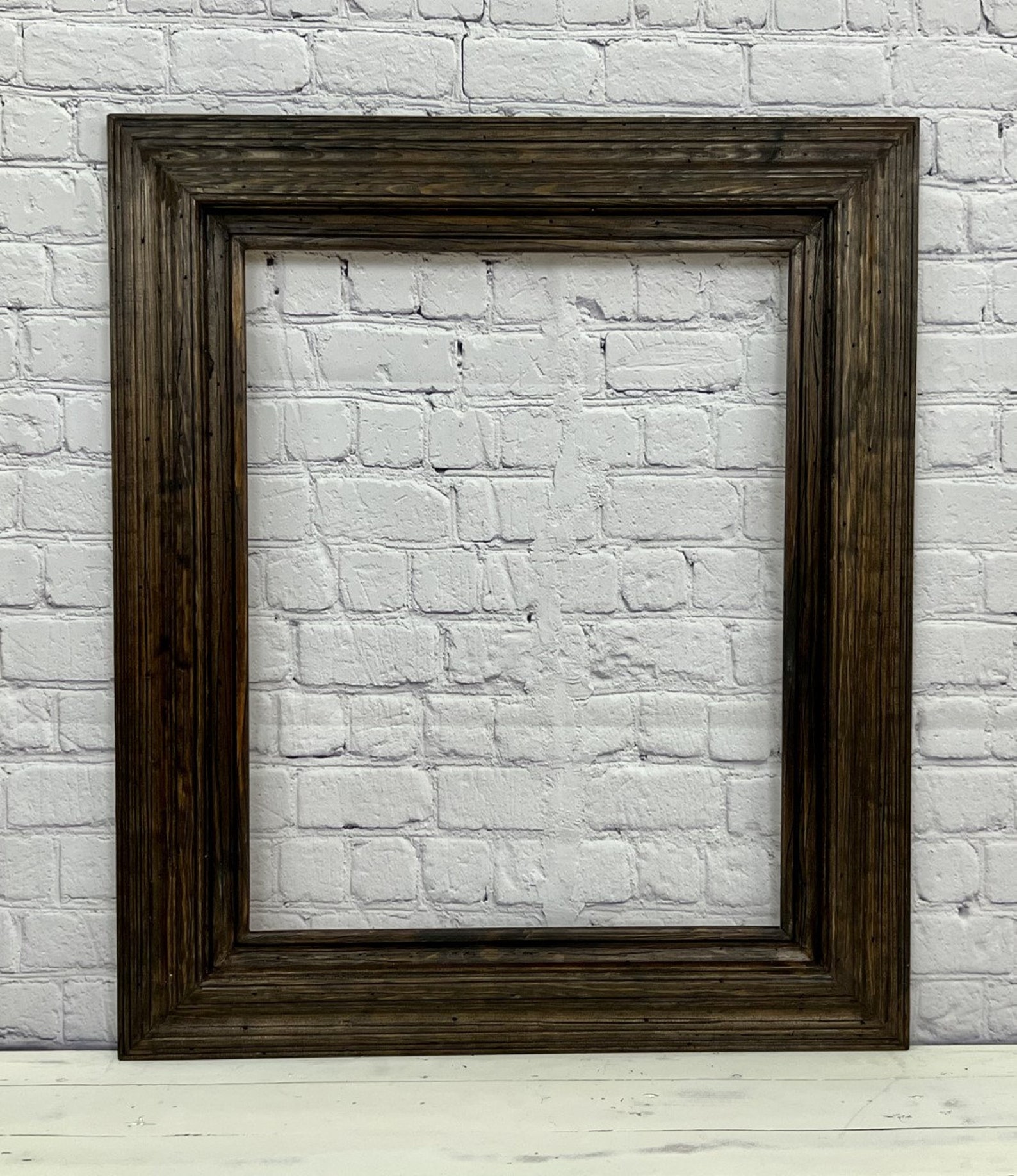 Western Style Picture Frame Wood Rustic Frame Rustic Decor | Etsy