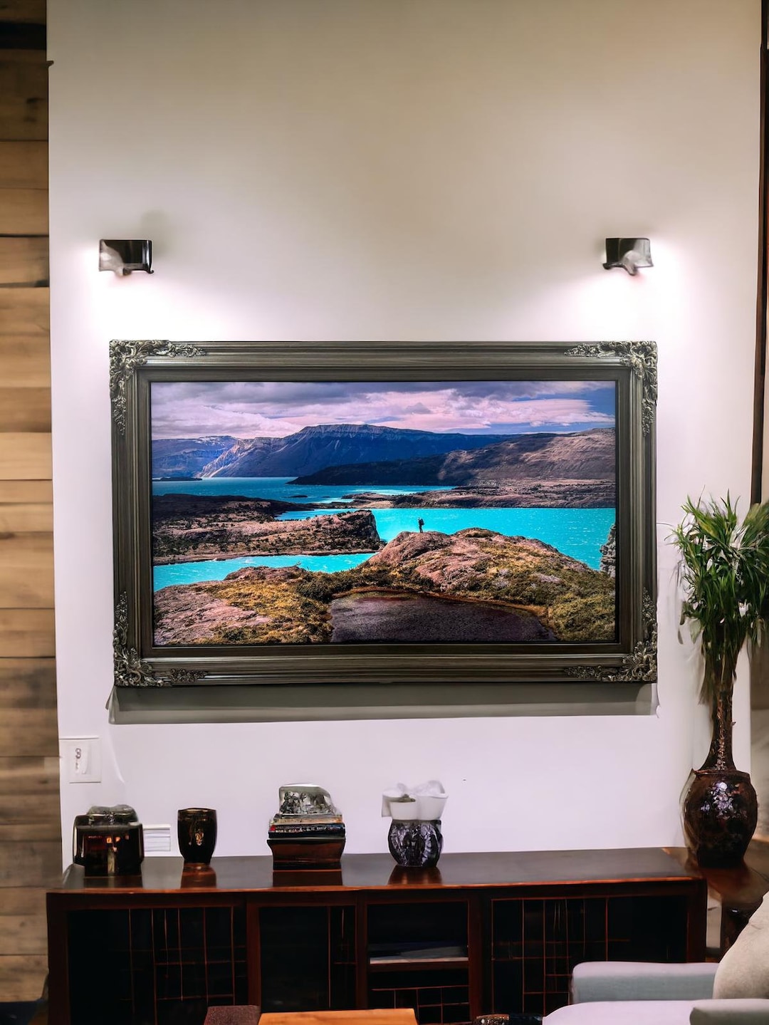 32" to 65" Inch Ornate Frame for Samsung the Frame TV and Frame Pro TV ...