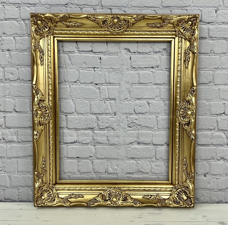 Classic Colonial Style Wood Picture Frame Canvas Frame - Etsy