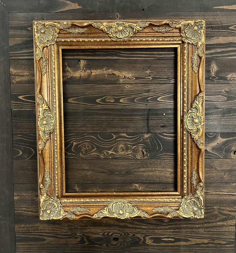 Classic Colonial Style Wood Picture Frame Canvas - Etsy