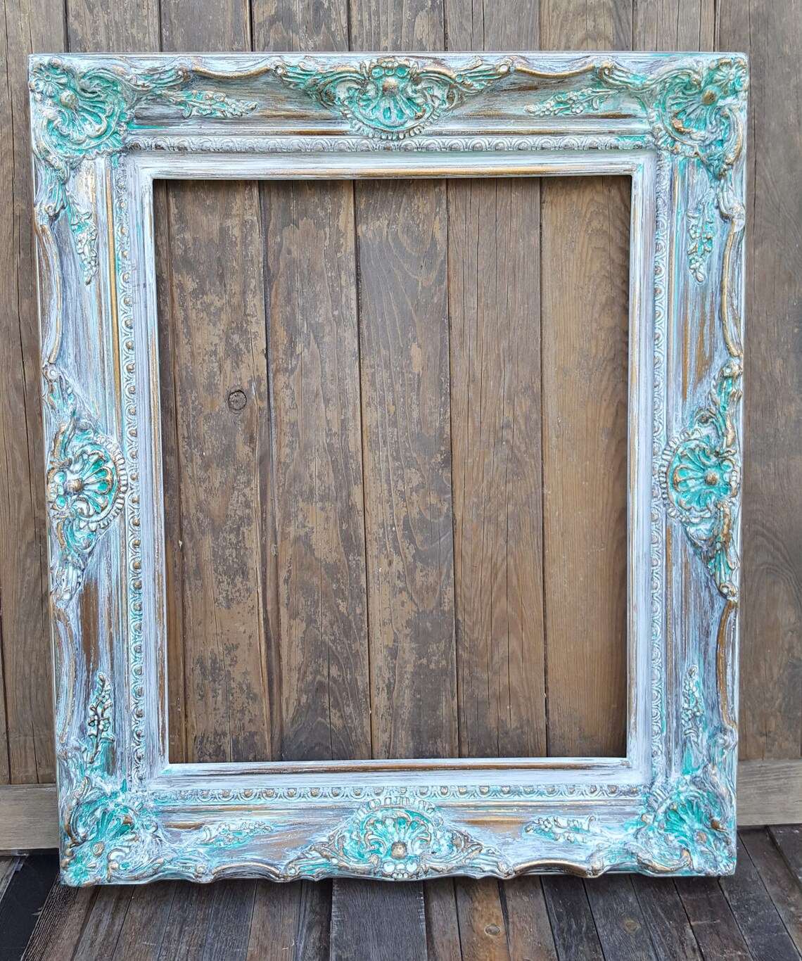 Colonial Shabby Chic Style Frame White Wash Wedding Frame - Etsy