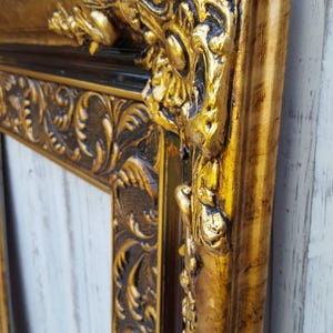 Baroque Style Frame, Antique Gold, Canvas Frame, Photo Picture Frame ...