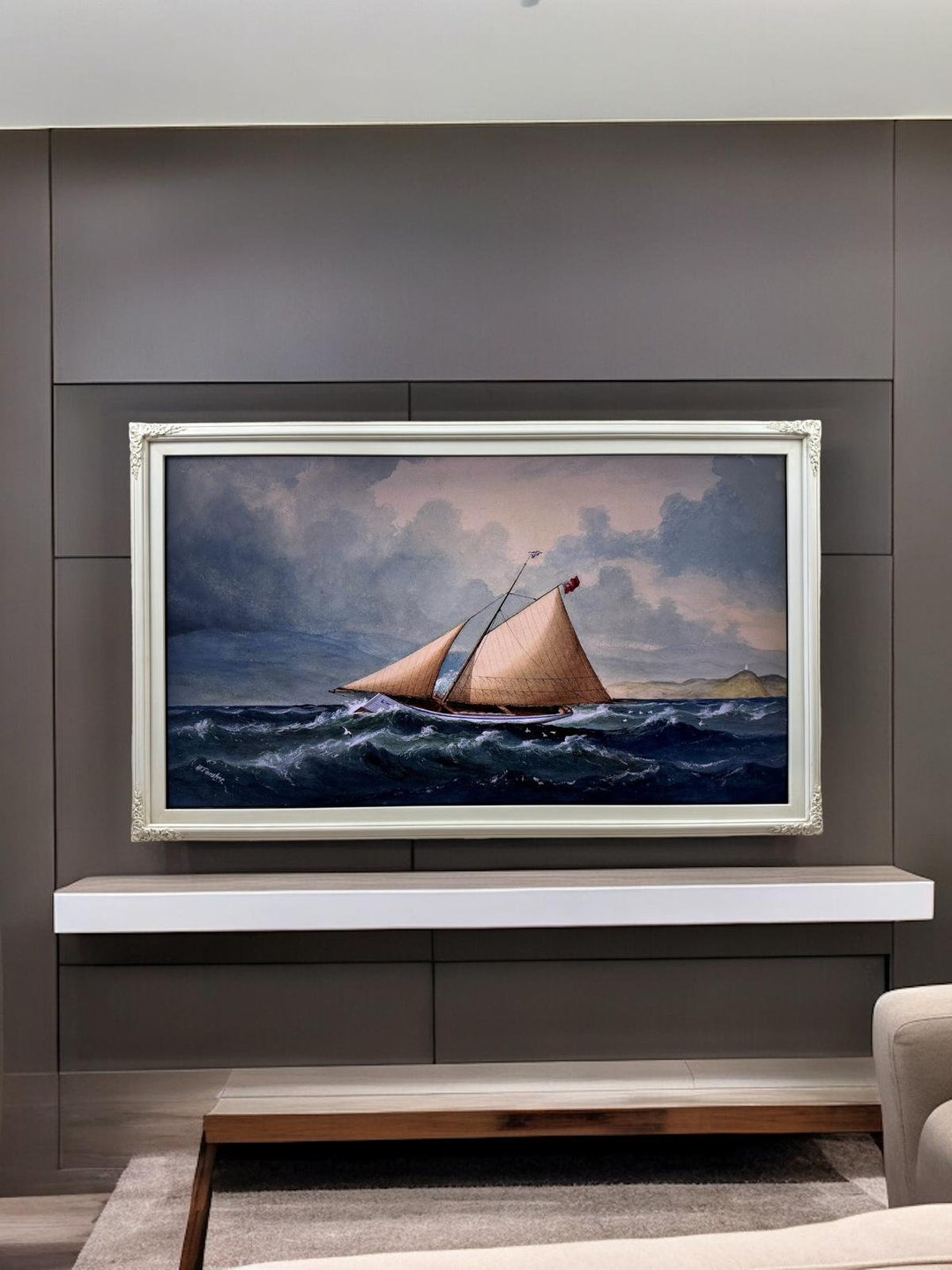 32, 43, 50, 55 Inch Ornate Frame for Samsung the Frame TV and Frame Pro ...