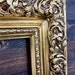 Colonial Style Frame, GOLD Leaf, Canvas Frame, Antique Frame,oil ...
