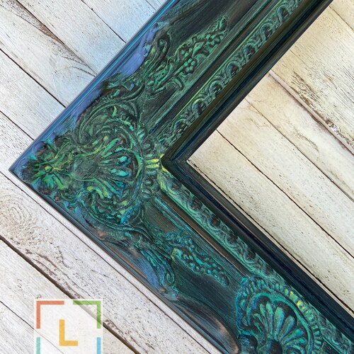 Classic Colonial Style Wood Picture Framedistressed White - Etsy