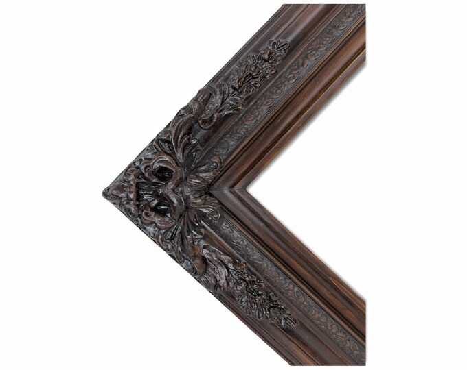 Vintage Wooden Picture Large 20x24 Inch Frame Only Beautiful Picture ...