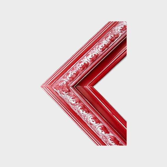 Red Ornate Frame
