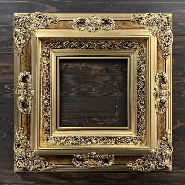 Victorian Painting in Gold Frame - Etsy