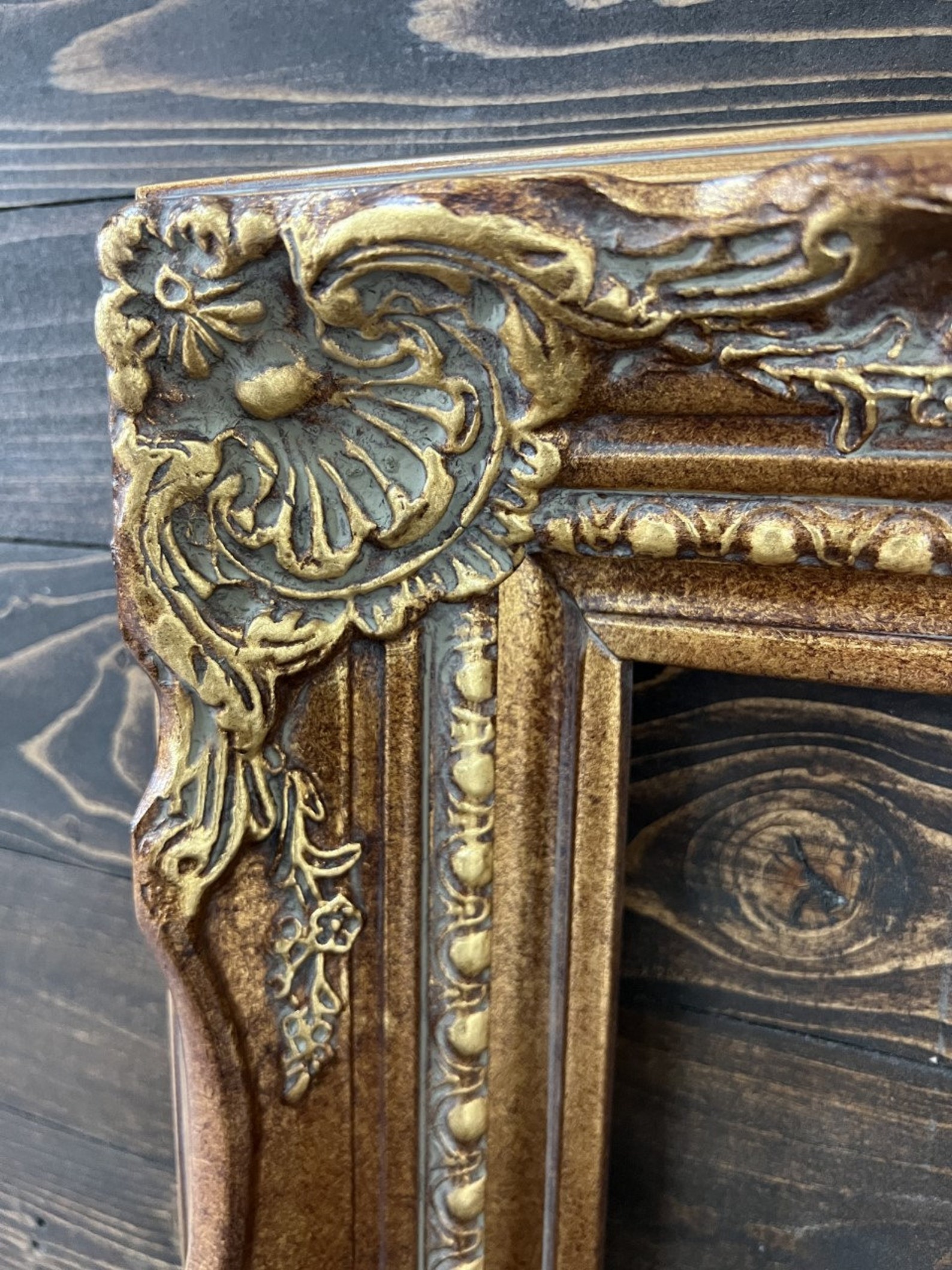 Classic Colonial Style Wood Picture Frame Canvas - Etsy