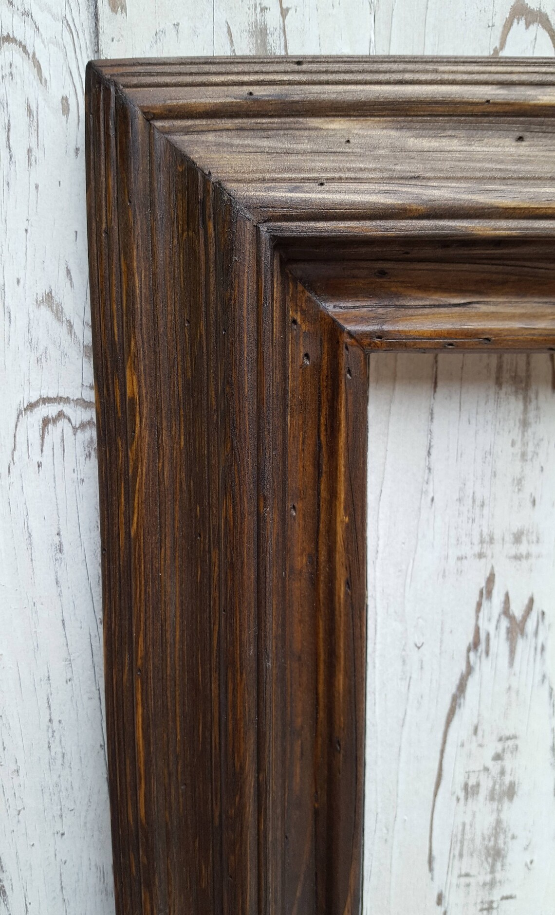 Western style picture frame wood rustic frame rustic decor | Etsy