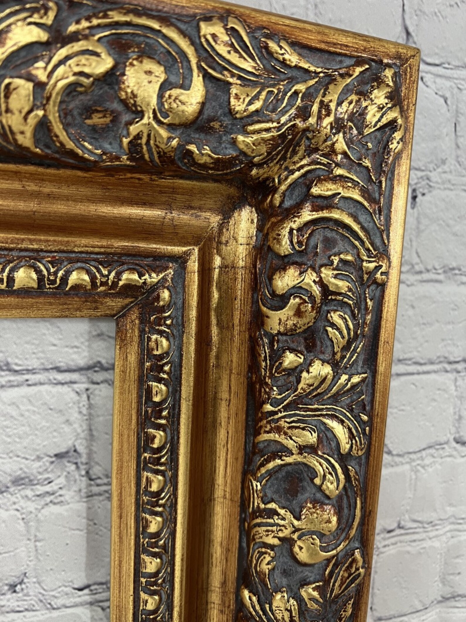Colonial Style Frame, Gold Leaf, Canvas Frame, Antique Frame,oil ...