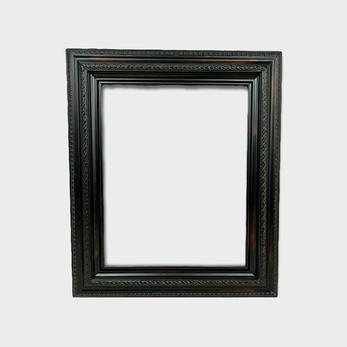 Distressed Black Picture Frame Vintage Picture Frame Antique - Etsy