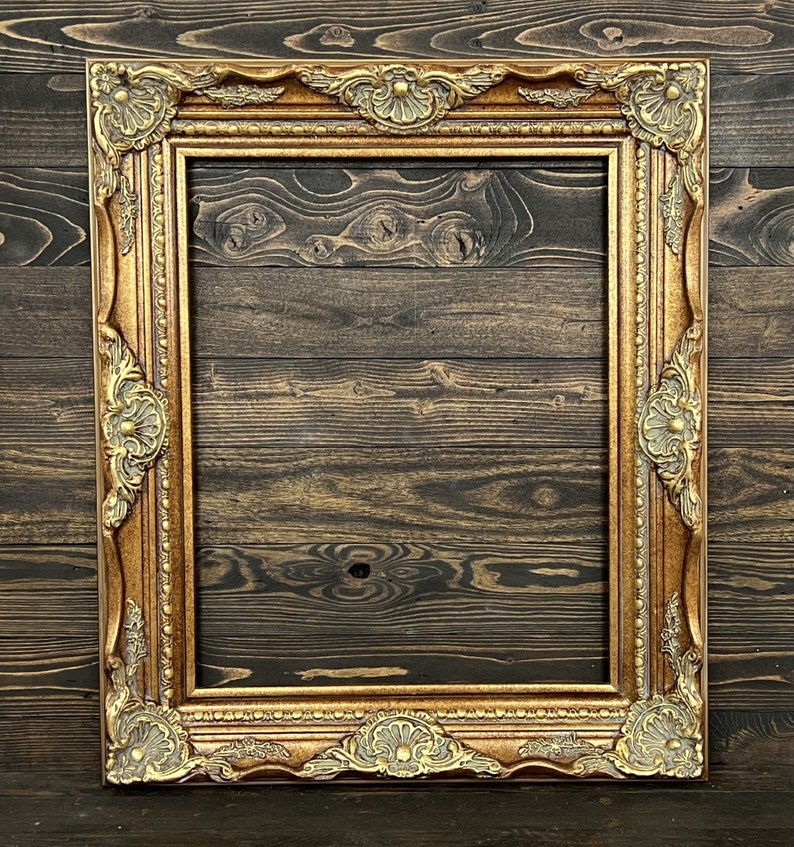 Classic Colonial Style Wood Picture Frame Canvas - Etsy